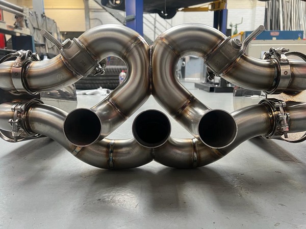 Ferrari 458 Exhaust system - Alpha Performance Fabrication